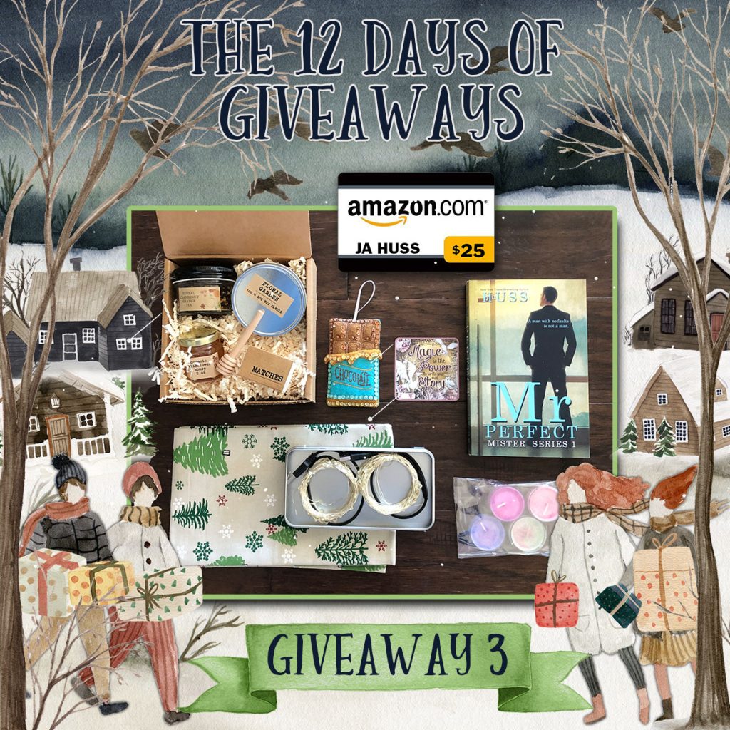 DAY 3 - 12 DAYS OF GIVEAWAYS 2022 - THE MISTERS - JA Huss