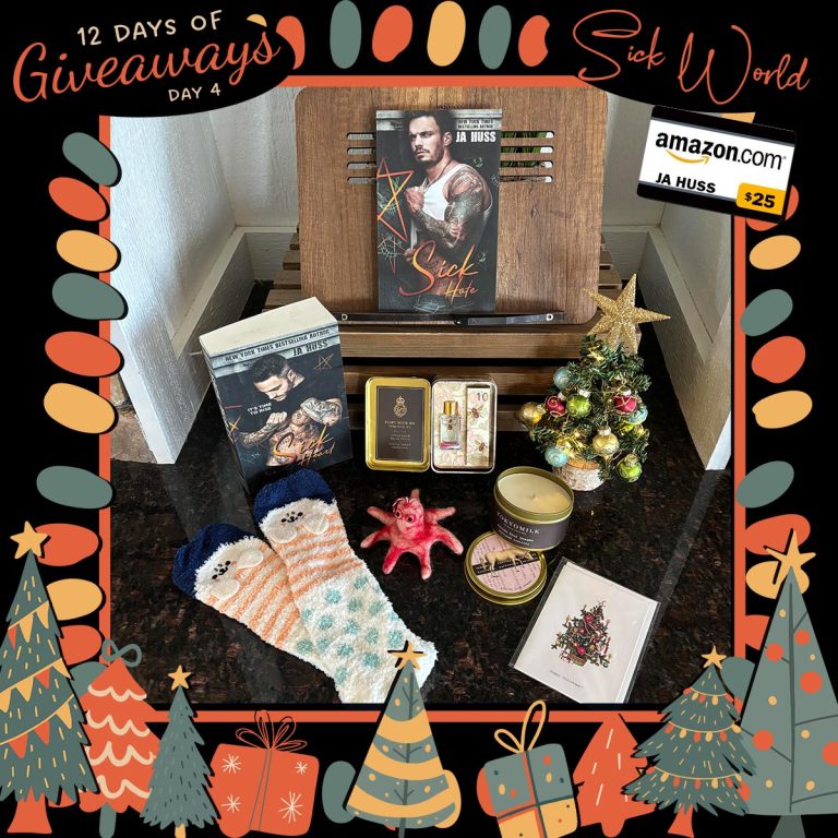 DAY 4 - 12 DAYS OF GIVEAWAYS - 2024 - SICK WORLD - JA Huss