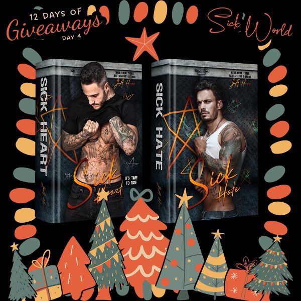 DAY 4 - 12 DAYS OF GIVEAWAYS - 2024 - SICK WORLD - JA Huss